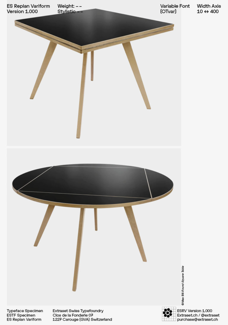 ES Replan Variform | Extraset