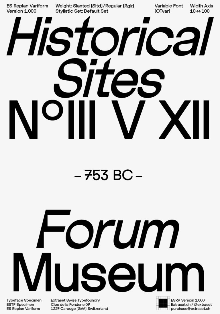 ES Replan Variform | Extraset