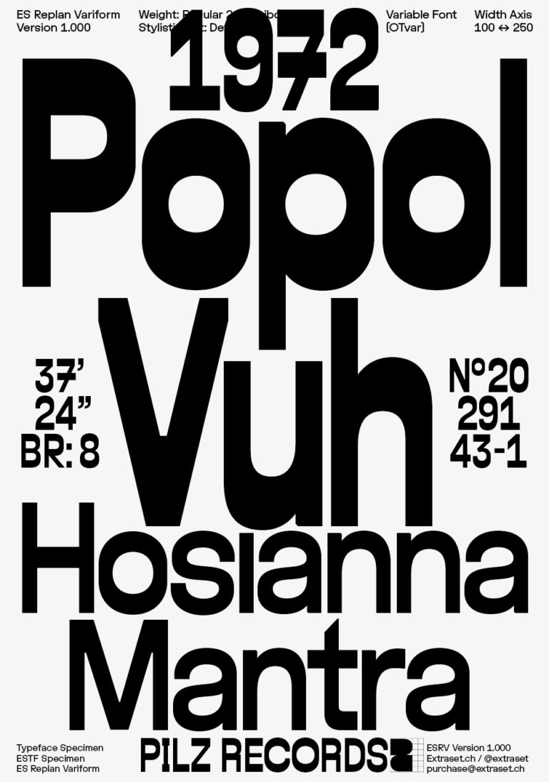 ES Replan Variform | Extraset