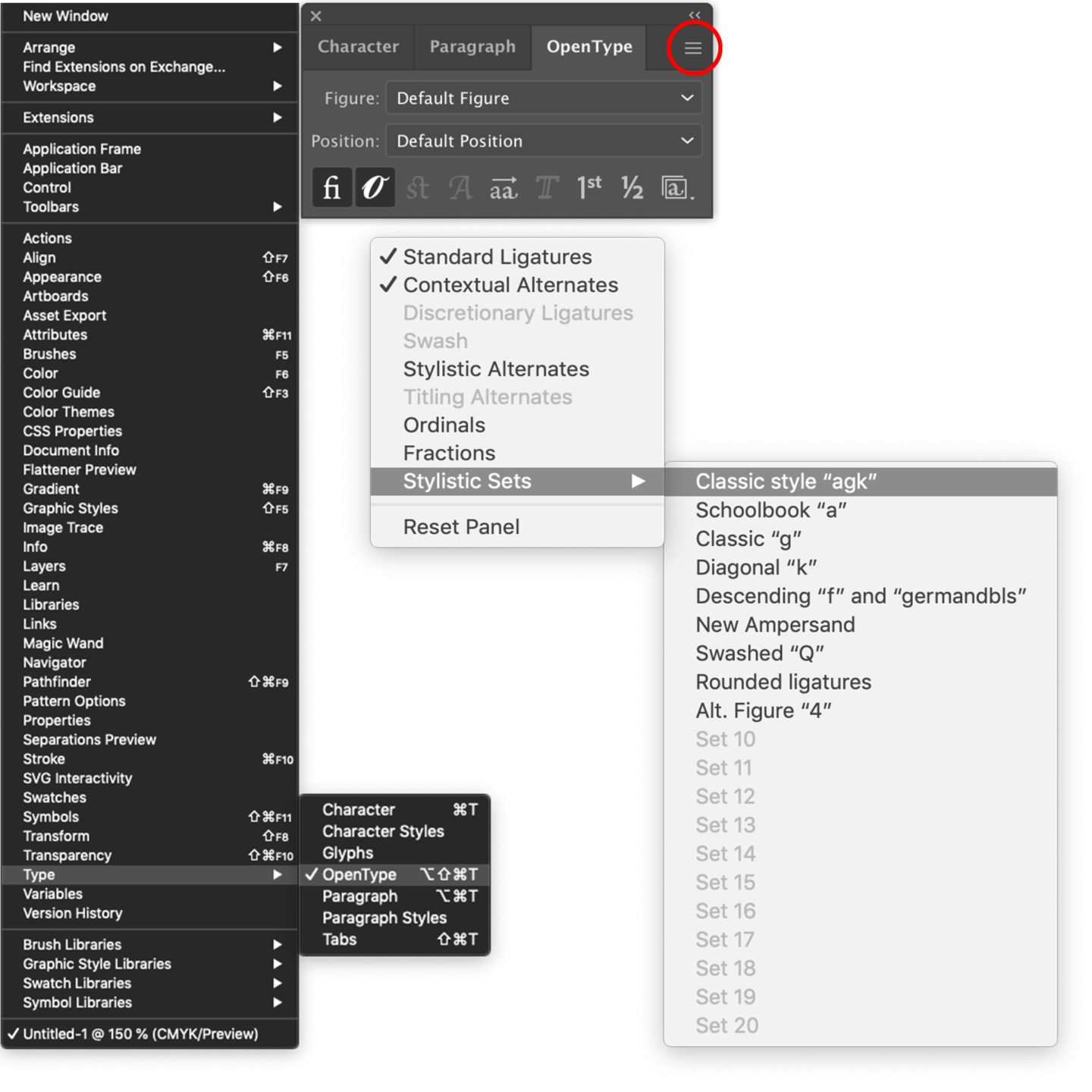 Stylistic Sets Guide | Extraset