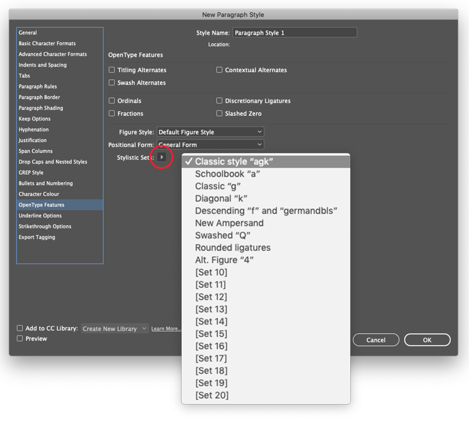 Stylistic Sets Guide | Extraset