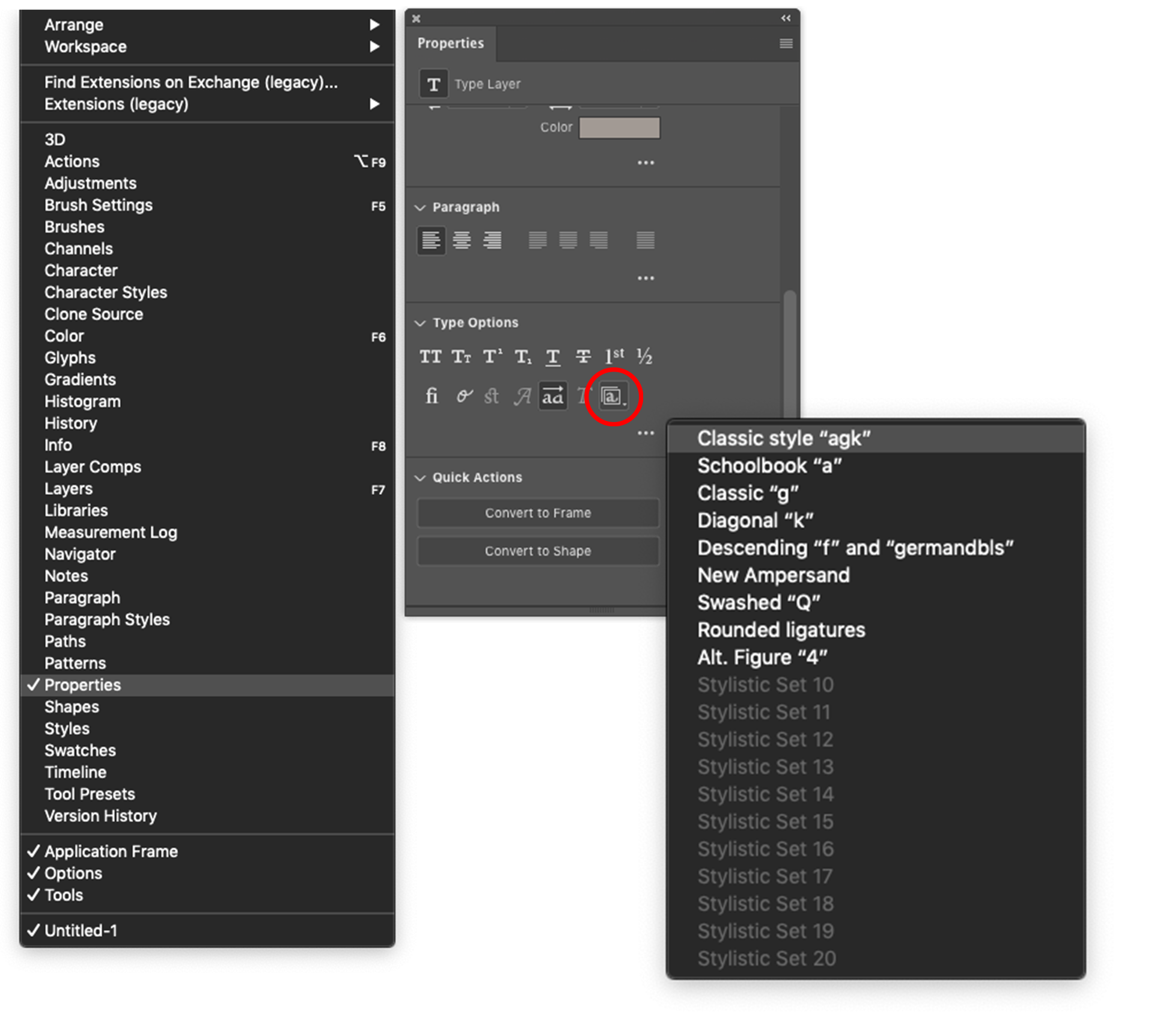Stylistic Sets Guide | Extraset