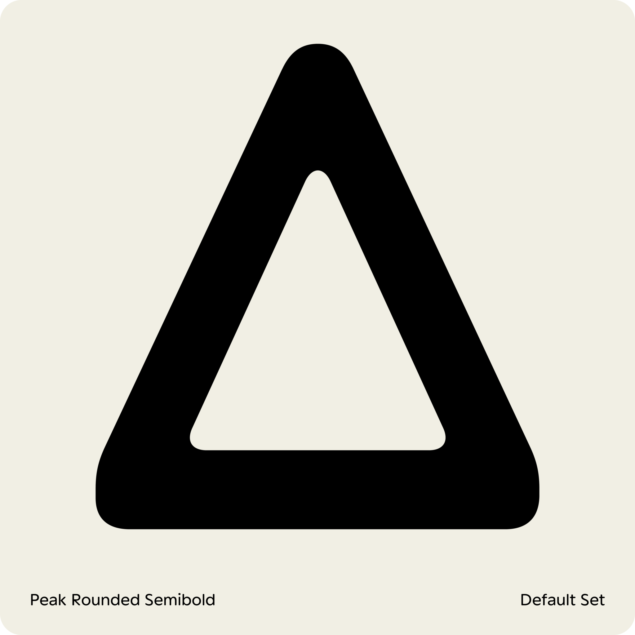 ES Peak Rounded | Extraset